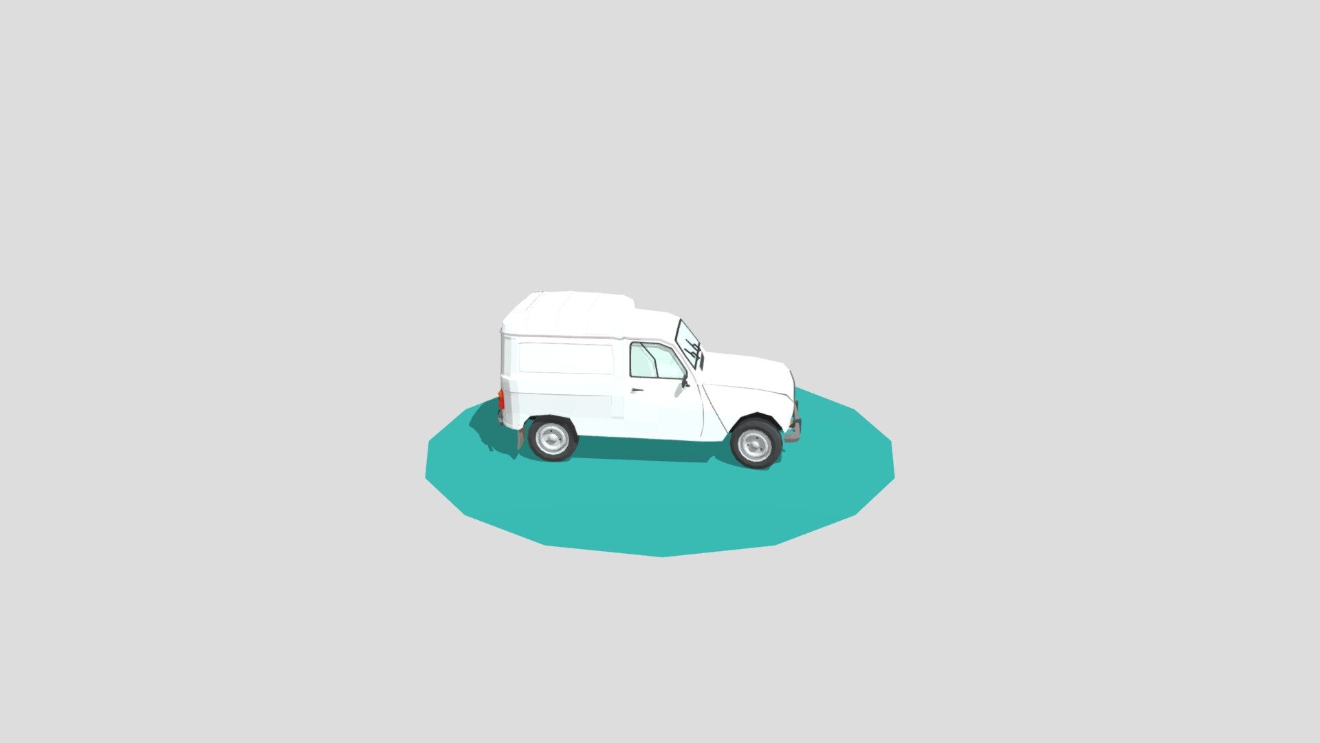 Renault-4l - 3D model by fregou3 [4898ad9] - Sketchfab