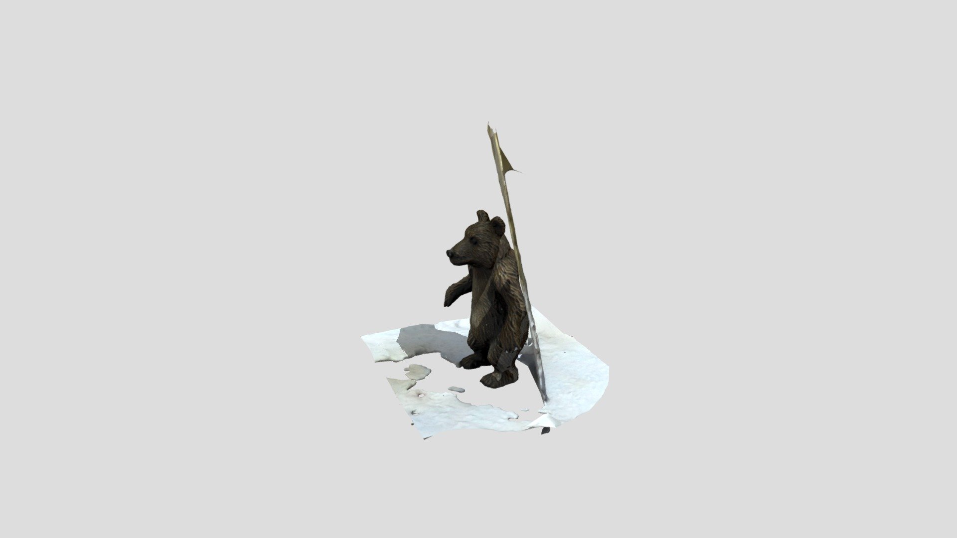 3D Photo scanned Bear 360 view - 3D model by morton [4899a61] - Sketchfab