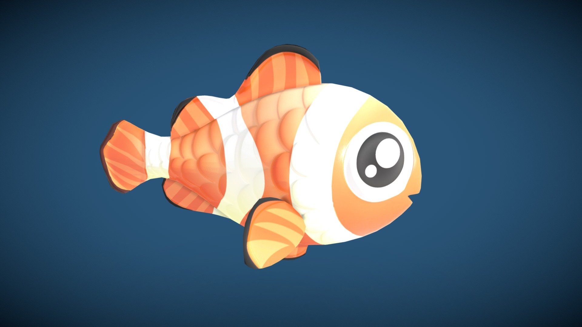 Fishy the Coin purse clown fish - 3D model by Frank Rennau (@rennau ...