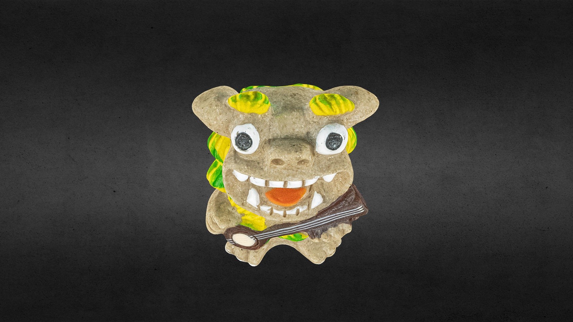Shisa_male - 3D model by KEN_JP [489a539] - Sketchfab