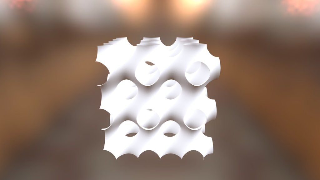 Marching Cubes: Sine Waves - 3D model by Polygon Triangulation ...