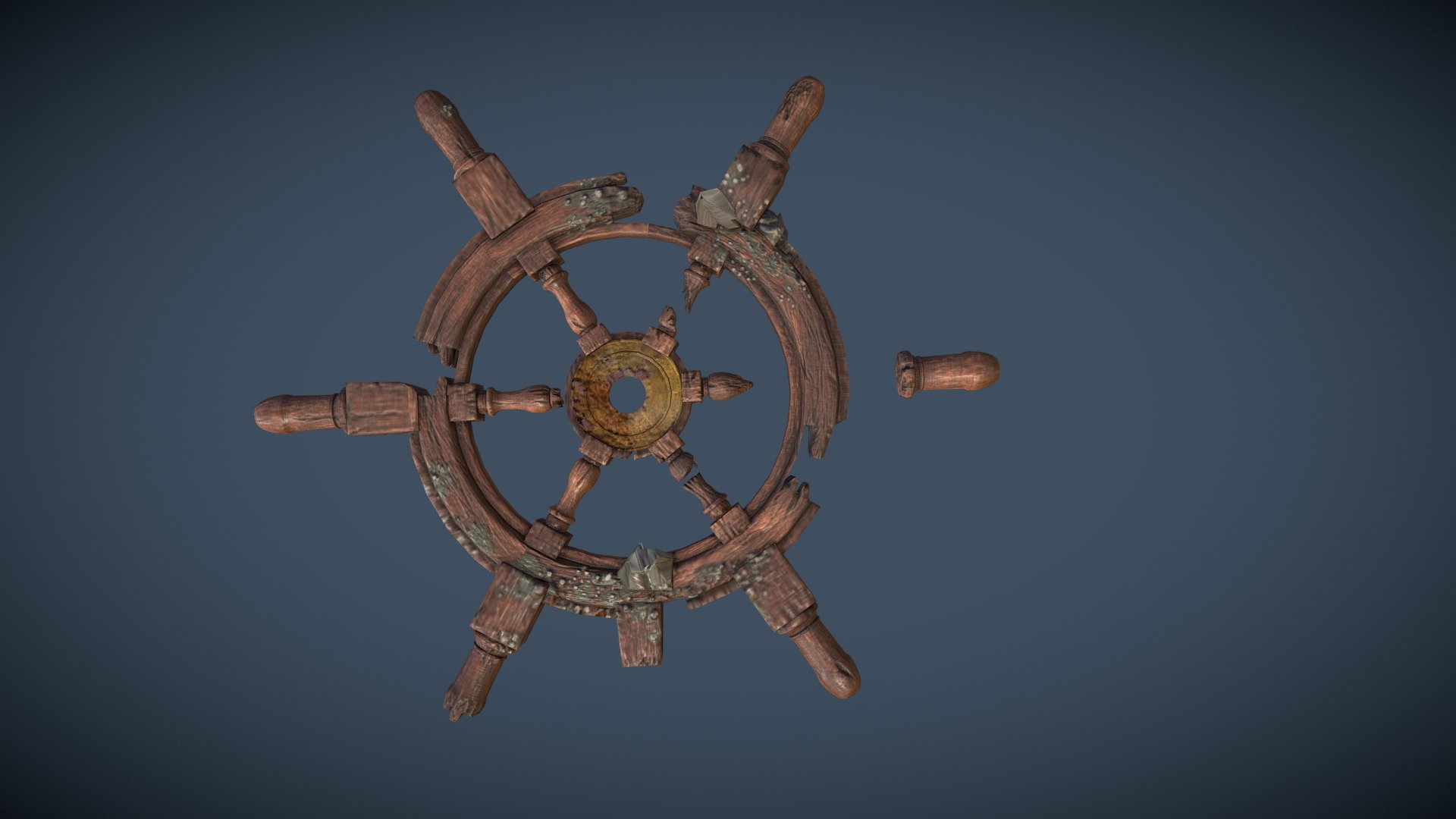 Pirate Wheel - 3D model by BMKlehn [489c127] - Sketchfab