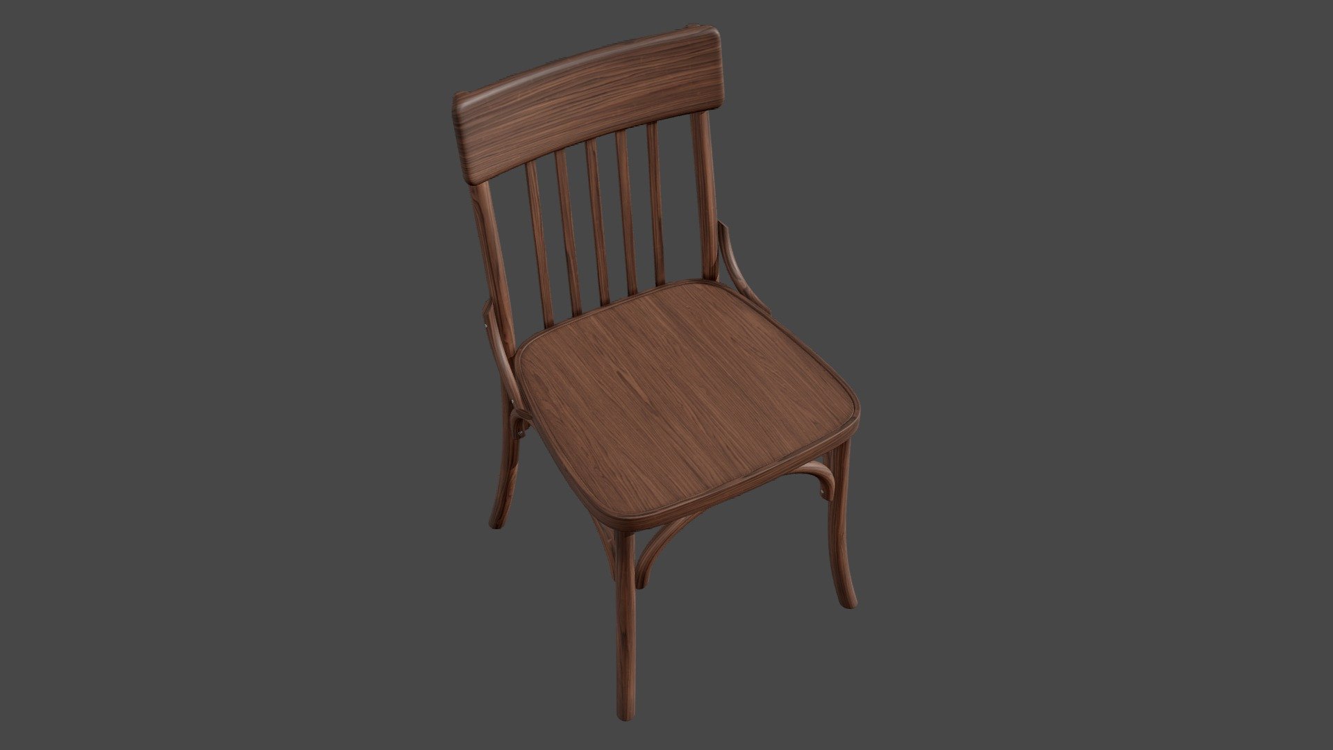 Wooden Chair - Download Free 3D model by HosseinHrs [489c907] - Sketchfab