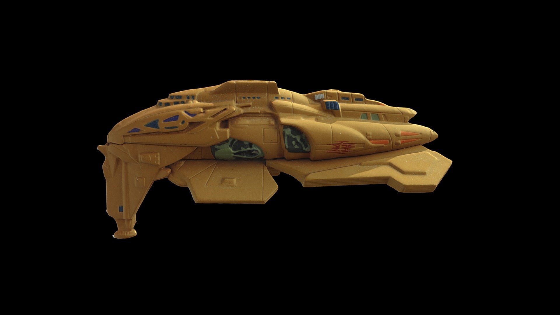 Kazon Raider (lowpoly) - Download Free 3D model by dandruffkielbasa ...