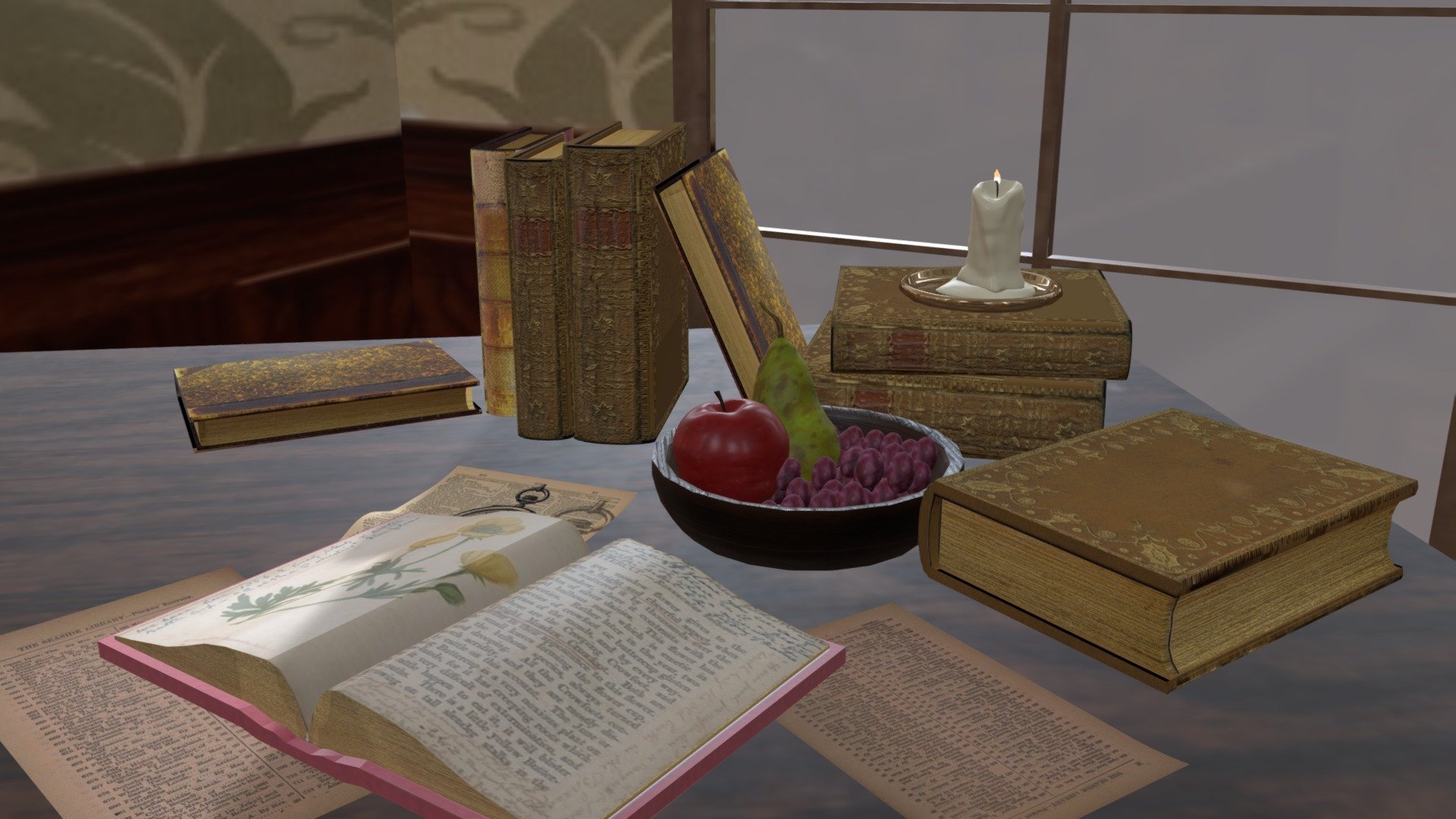 Vintage Still Life - Download Free 3D model by Dai (@Daityn) [489ea12 ...