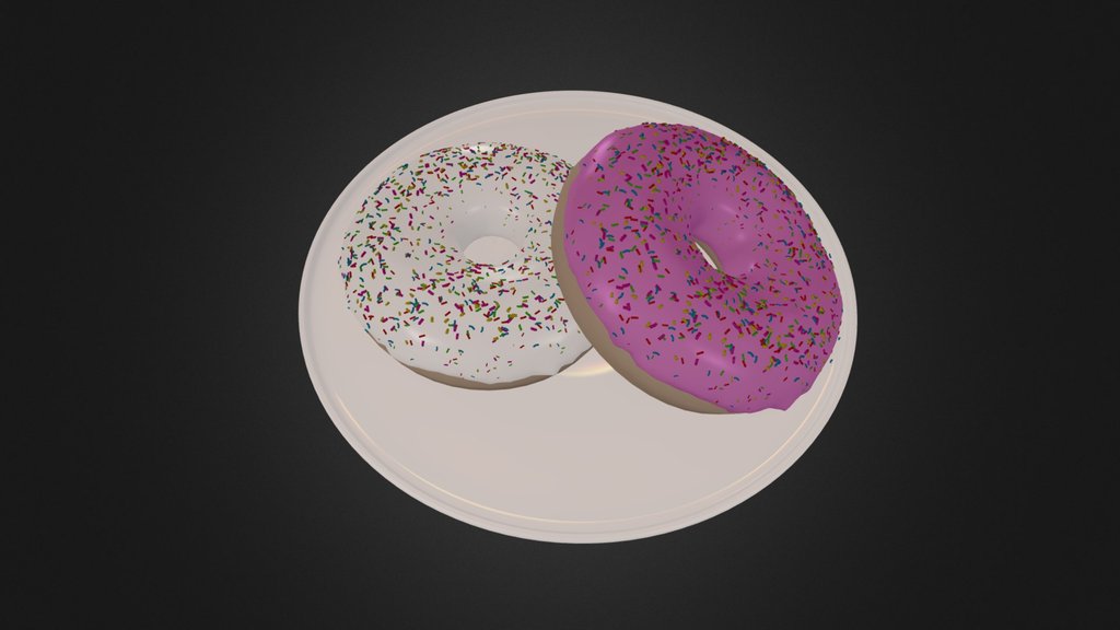 Donuts - A 3D model collection by James - Sketchfab