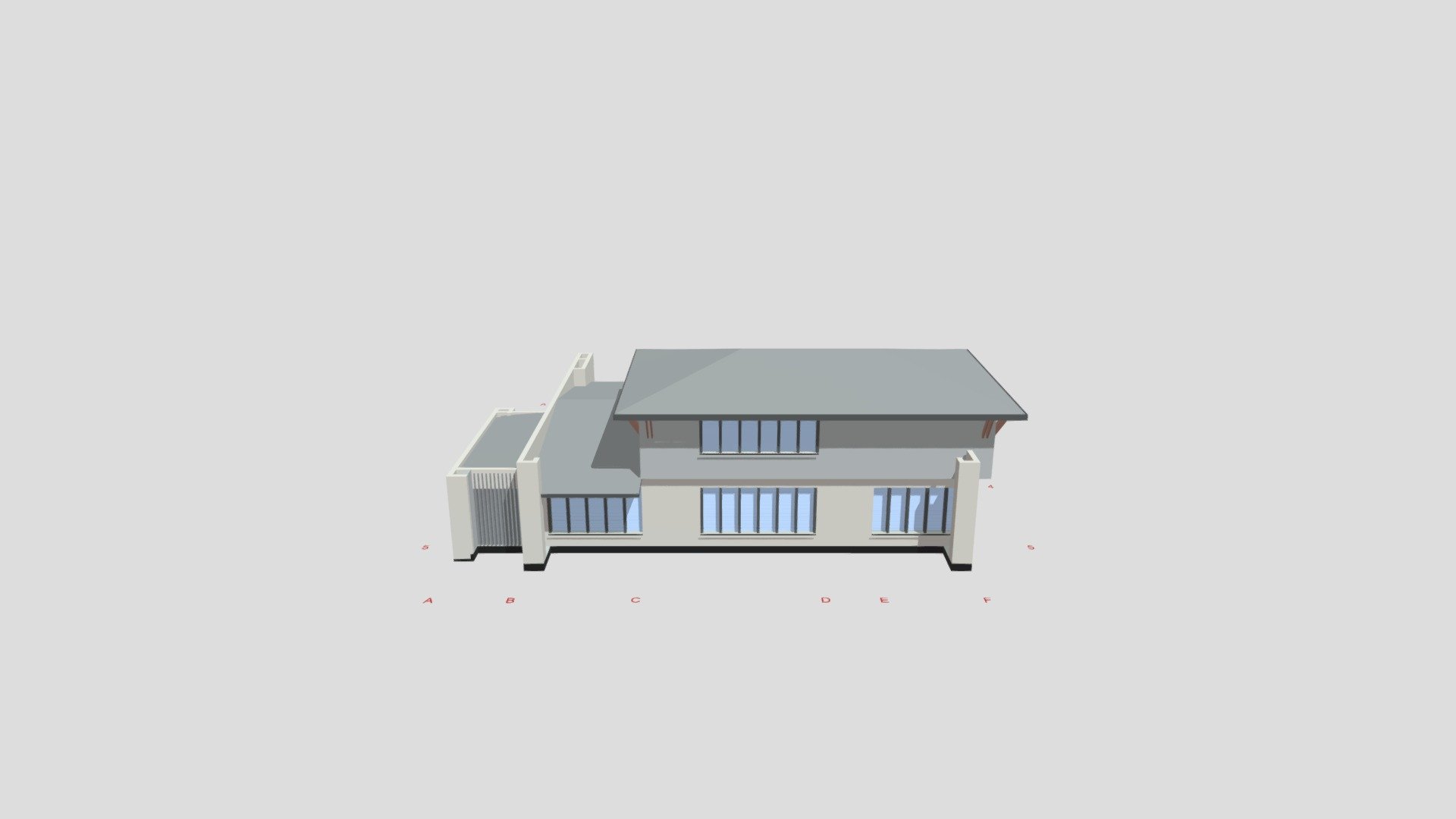 Imelda House Schematics - 3D model by vnyikal [489ef4b] - Sketchfab