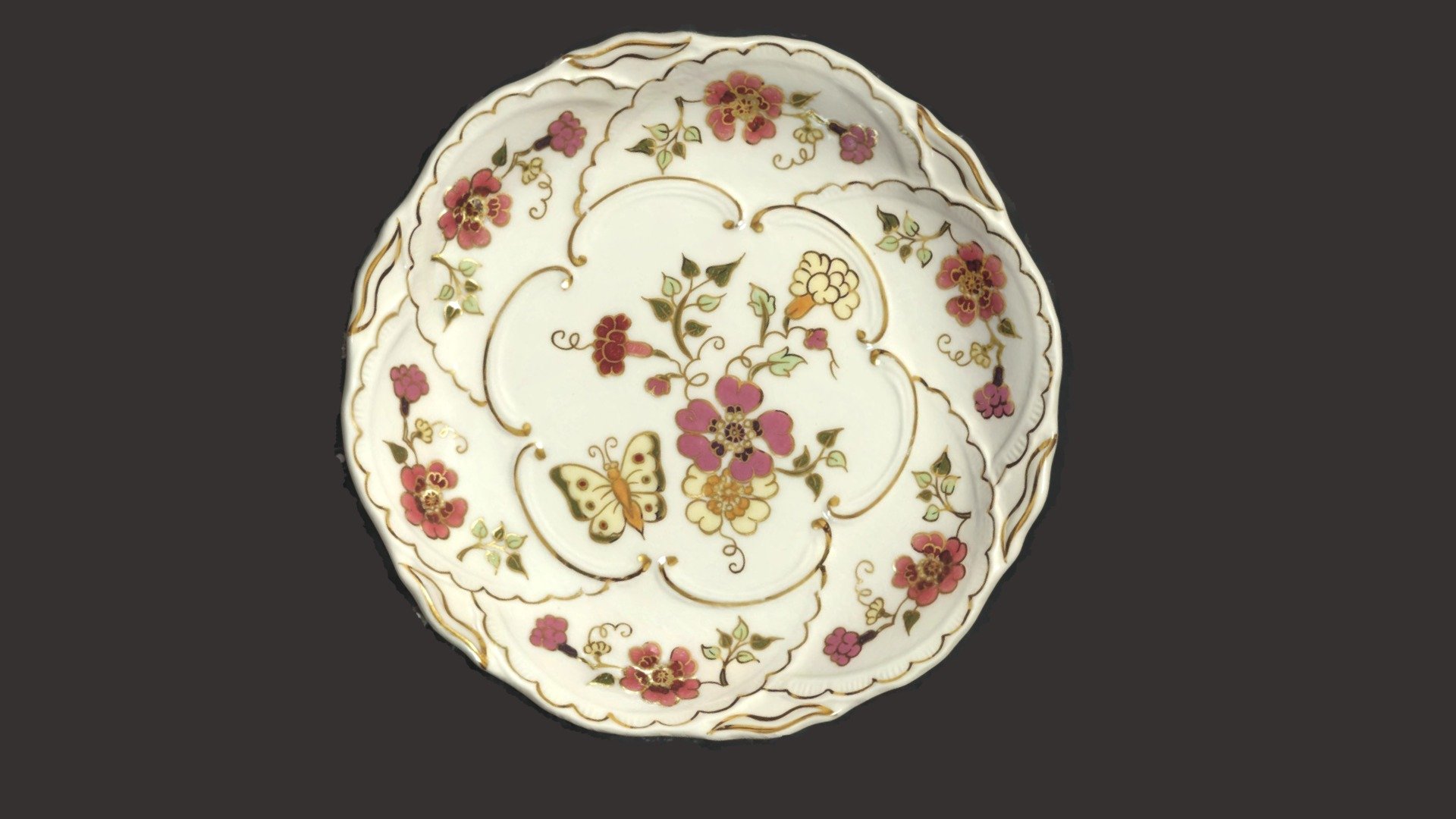 Plate Gold - 3D model by Blueprint 3D Budapest (@blueprint) [48a0914 ...