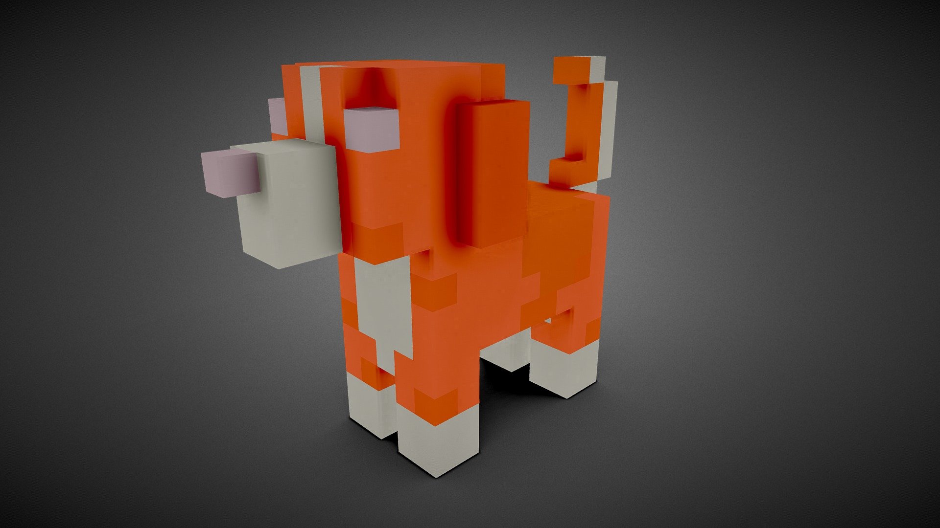 Voxel Dog - 3D model by Joystick3D [48a0a72] - Sketchfab
