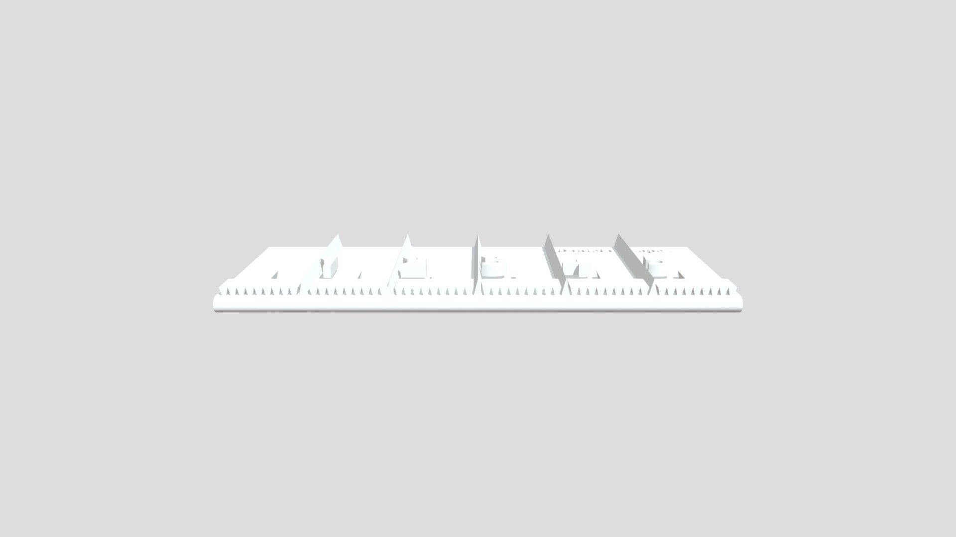 Ruler - 3D model by dd.lopezpolanco [48a184a] - Sketchfab