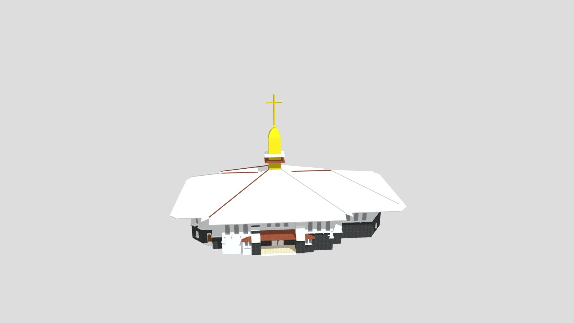 Gereja Katedral - Download Free 3D model by raffi.satya.nugraha ...