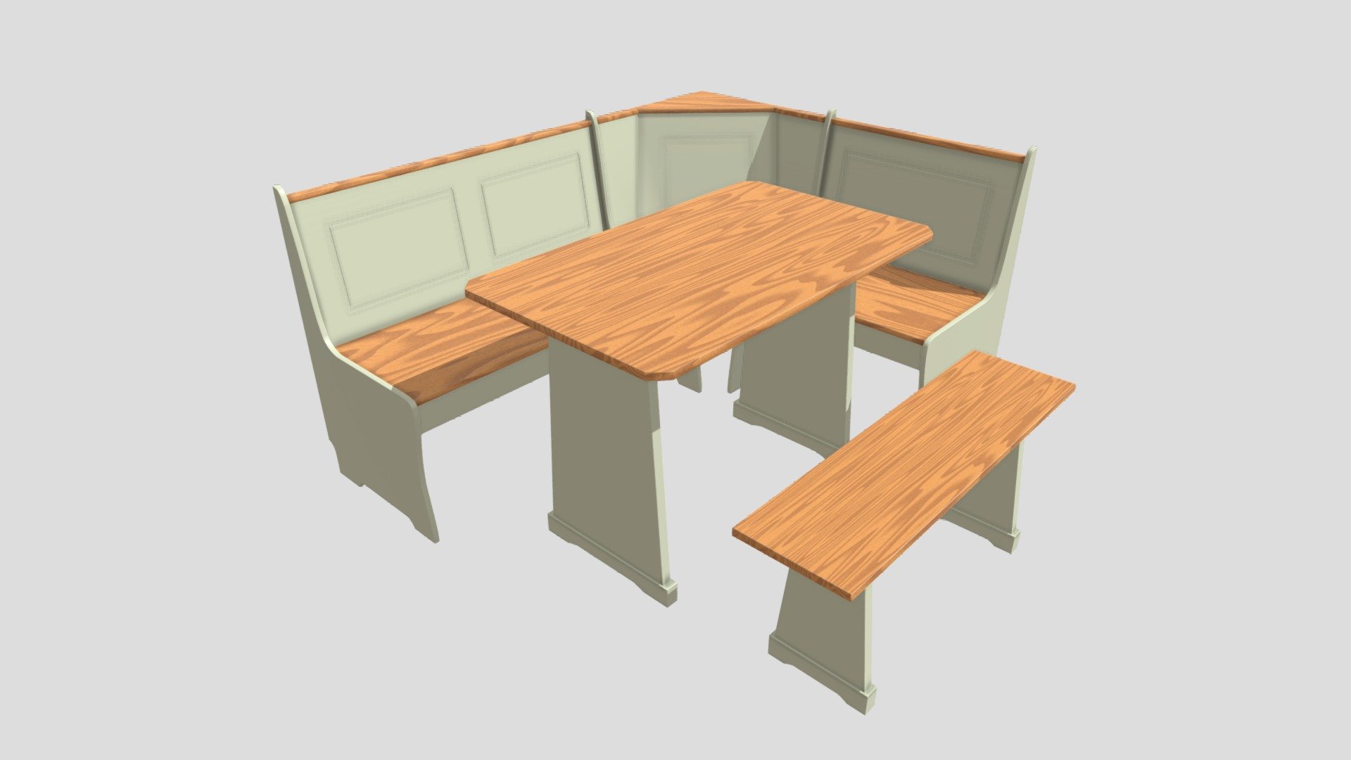 CORNER TABLE - 3D model by asalston1984 [48a2be4] - Sketchfab