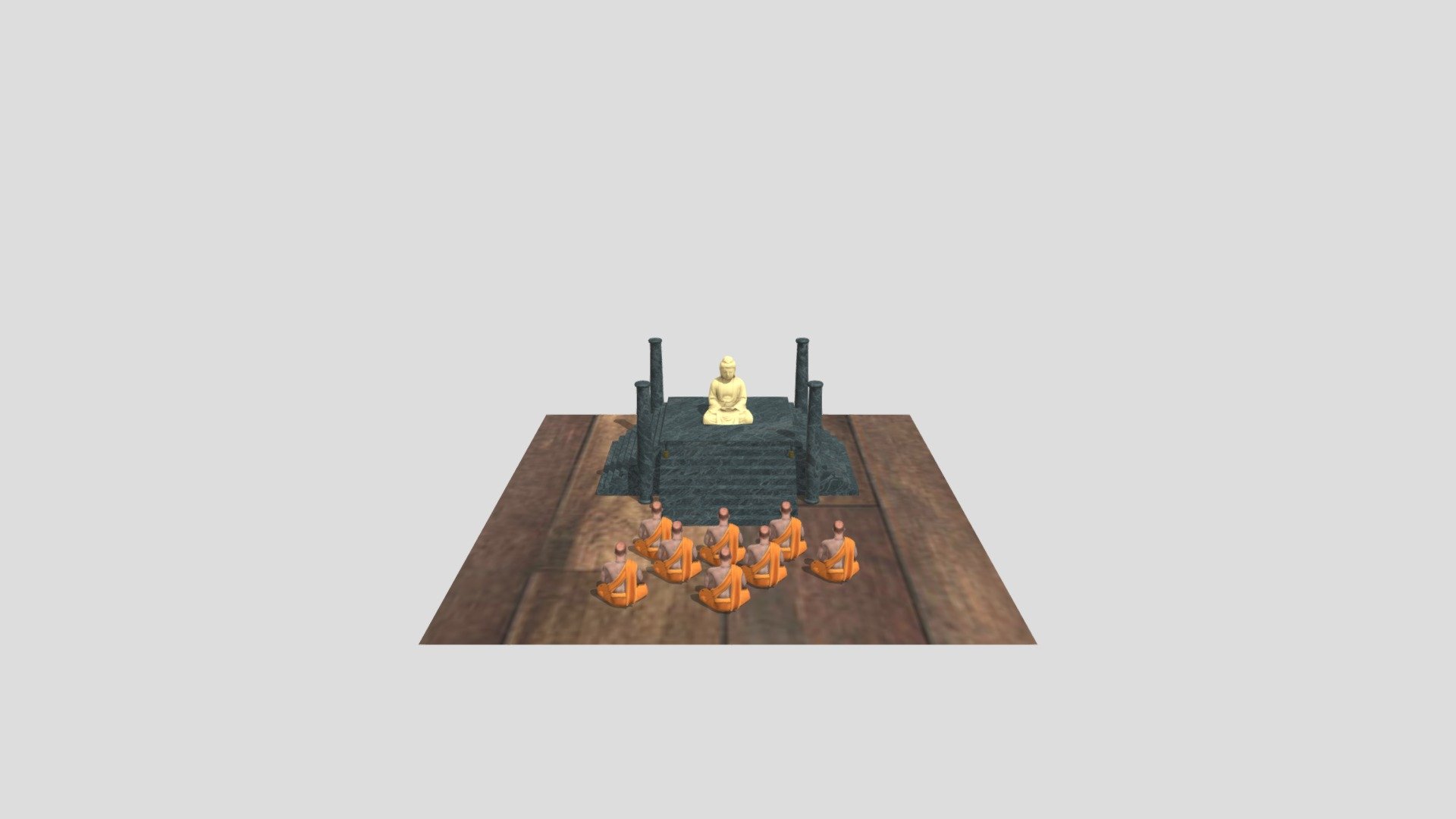 Ap_ukg_evs_ Bhdha Purnima - Download Free 3D model by XMetaPro [48a3863 ...