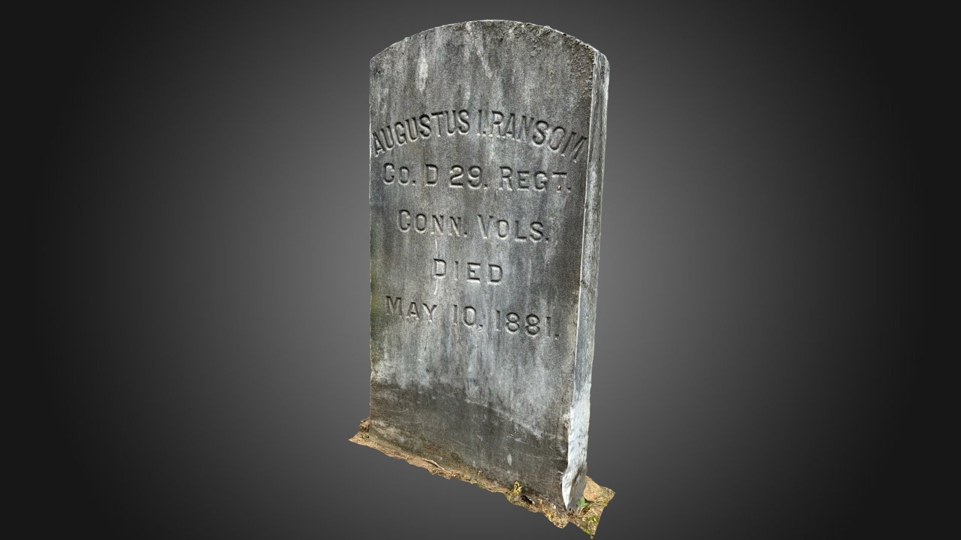 Augustus I. Ransom - 3D model by CVM (@CaptureVisualMarketing) [48a39cb ...