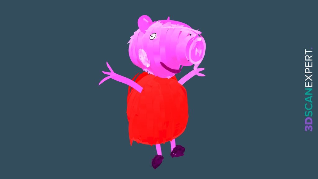 Peppa Pig — My First Tilt Brush Artwork - 3D model by 3D Scan Expert ...