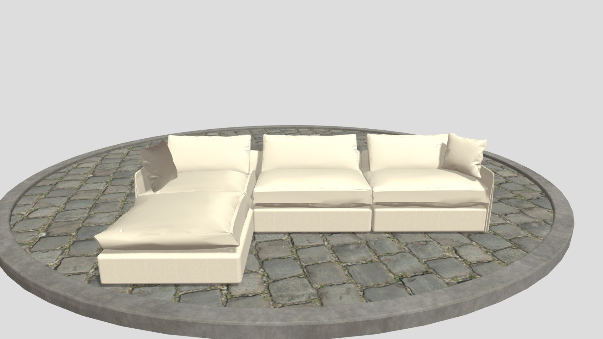 SOFA NAUGE - 3D model by AZKA - VINKEL (@azka.vinkel) [48a3d26] - Sketchfab