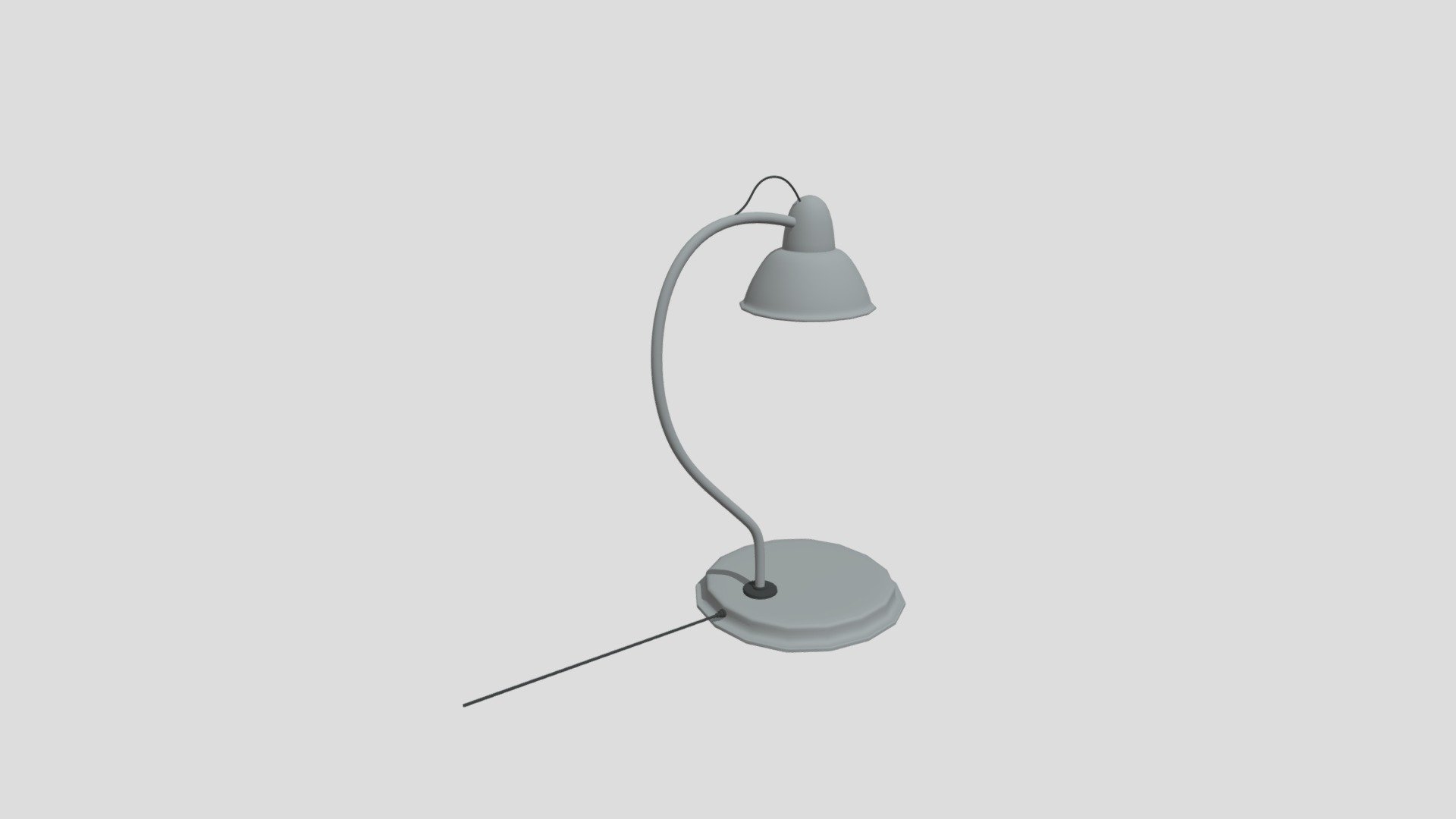 Desk lamp - 3D model by IanGett [48a46d9] - Sketchfab