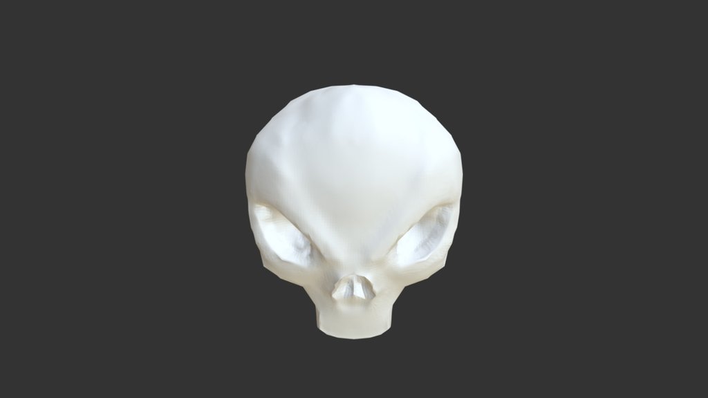 Skull Low Poly With Normal Map - 3D model by Miles (@littlemeacham ...
