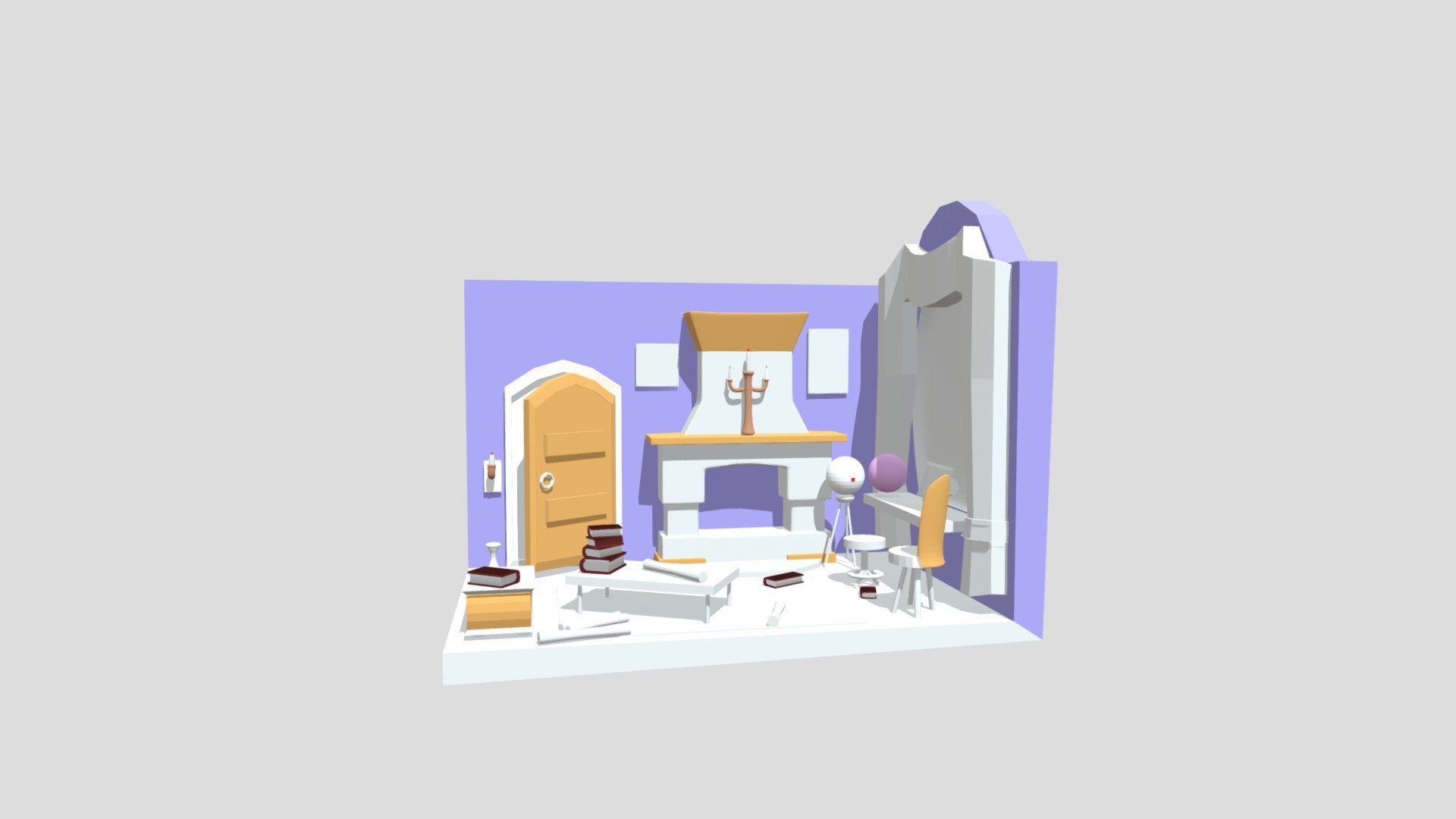 Cuarto - 3D model by sumire (@violetasegovia) [48a5c9c] - Sketchfab