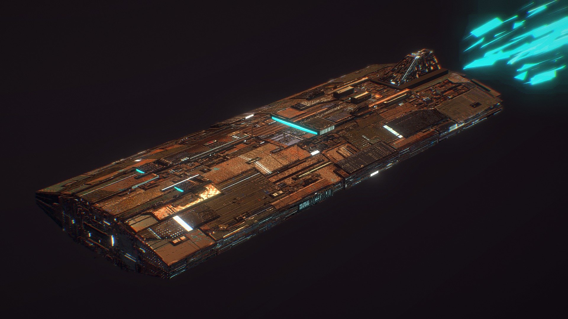 Spaceship 5 - Download Free 3D model by re1monsen [48a6d10] - Sketchfab