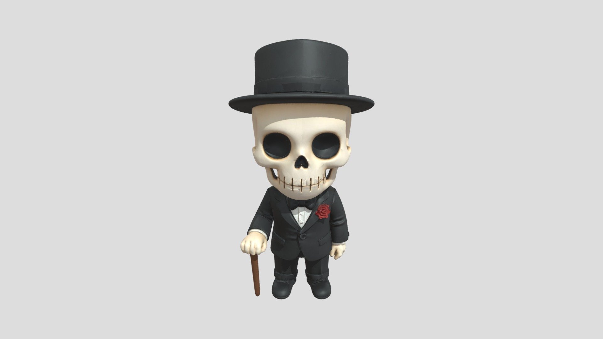 Dapper Skeleton - 3D model by Maateo98 [48a7b02] - Sketchfab