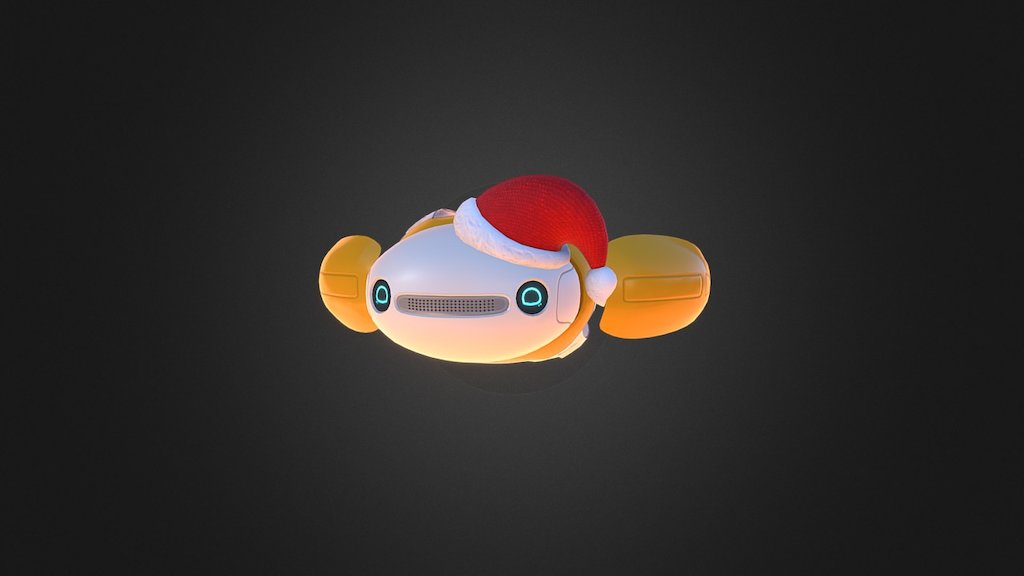 Cosmic Trip - Santa Bot - 3D model by Funktronic Labs (@funktroniclabs ...