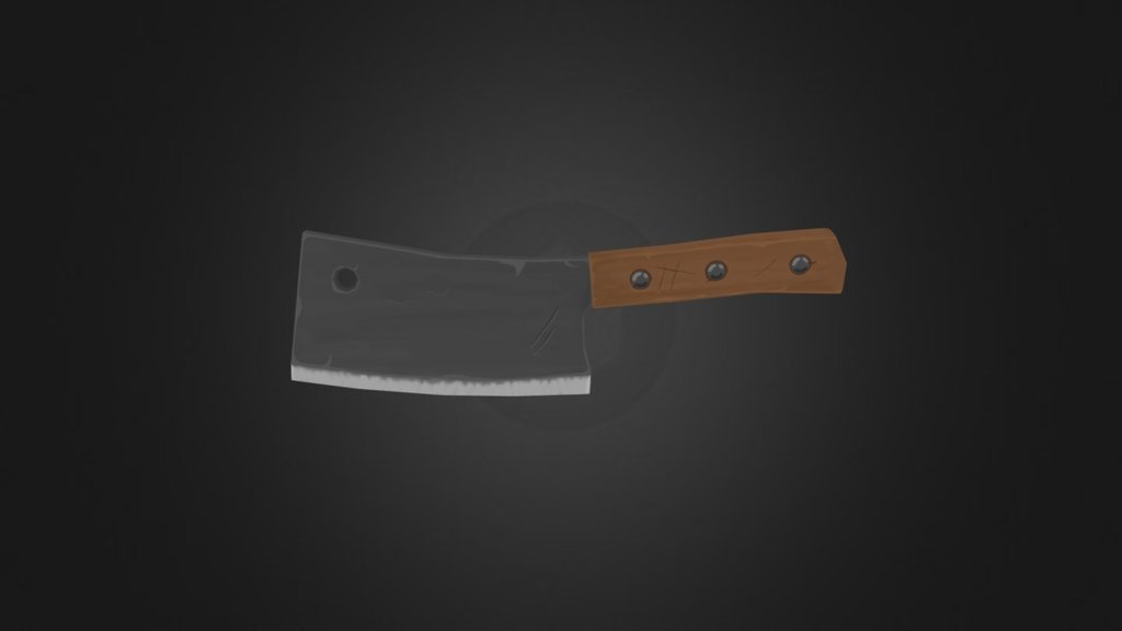 Butcher Knife - 3D model by Offy (@axe163) [48a95b4] - Sketchfab