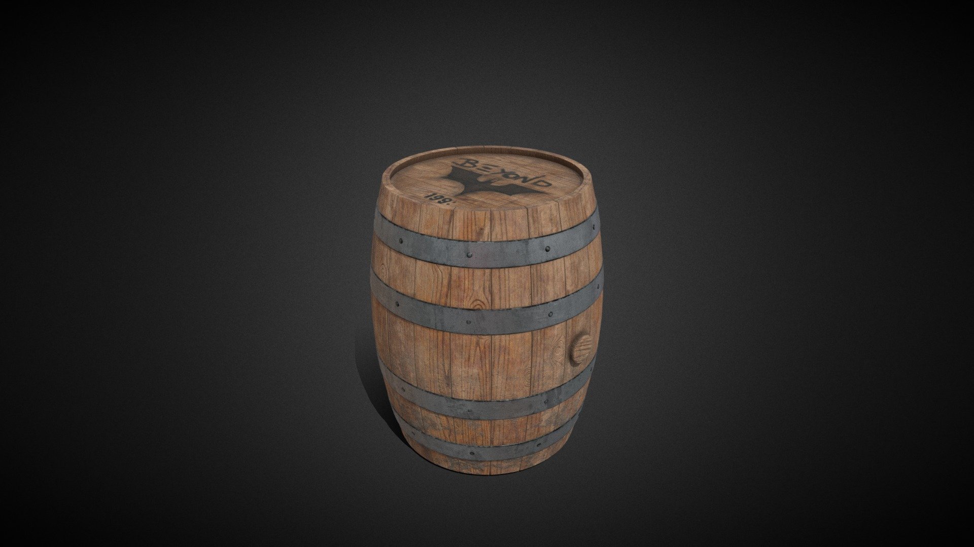 Barrel - Download Free 3D model by Jagguz_wrld (@jagathkrishna148 ...