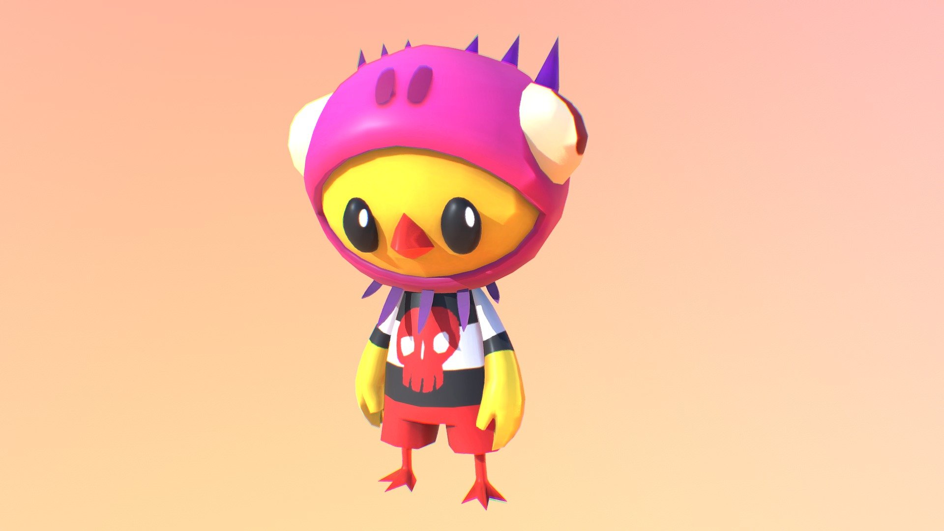 Red - 3D model by franikotian [48aa62f] - Sketchfab