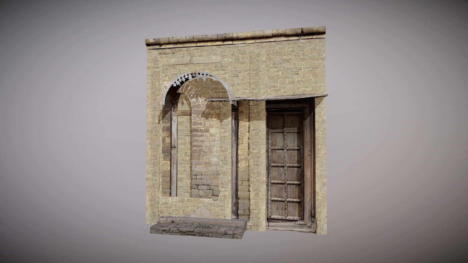 Modular Door Window 05 - Download Free 3D model by Prince Obrymec ...