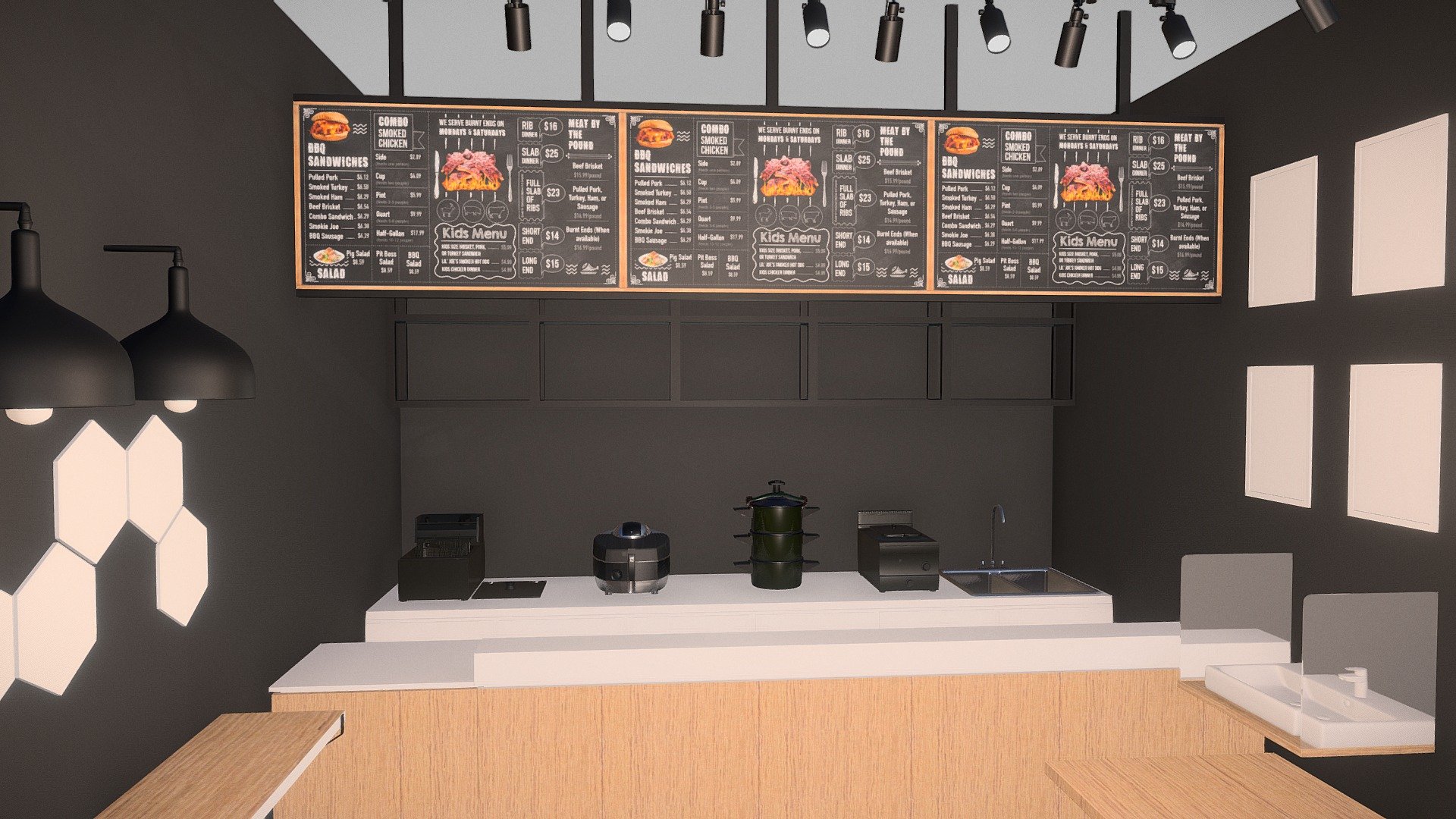 Shawarma's Cafe - Download Free 3D model by dodotcreatives [48adf76 ...