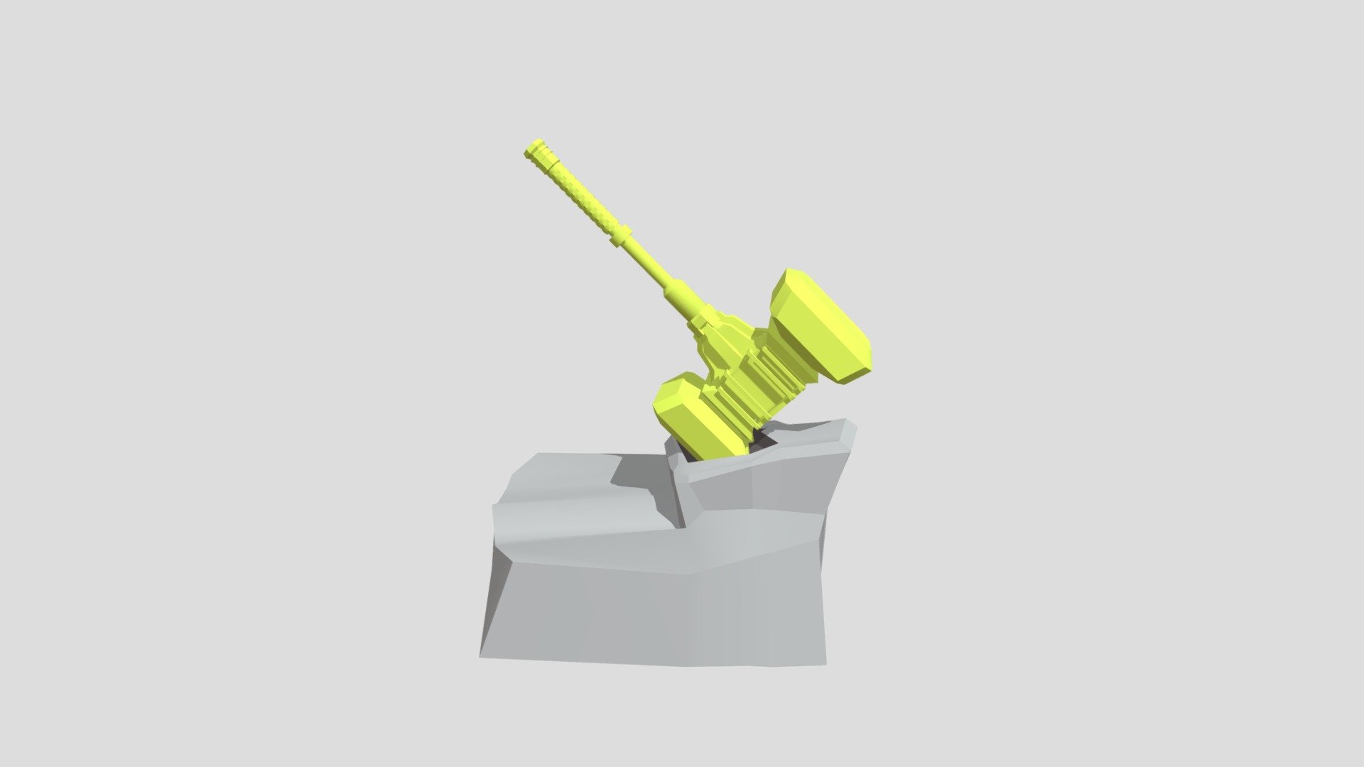 Hammer Pose - 3D model by rogerortizpa [48ae42c] - Sketchfab