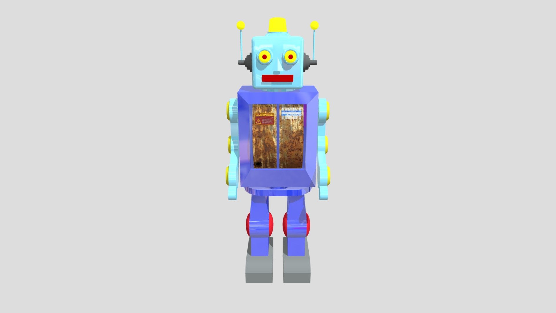 robot2 - 3D model by kaiusk [48aec33] - Sketchfab