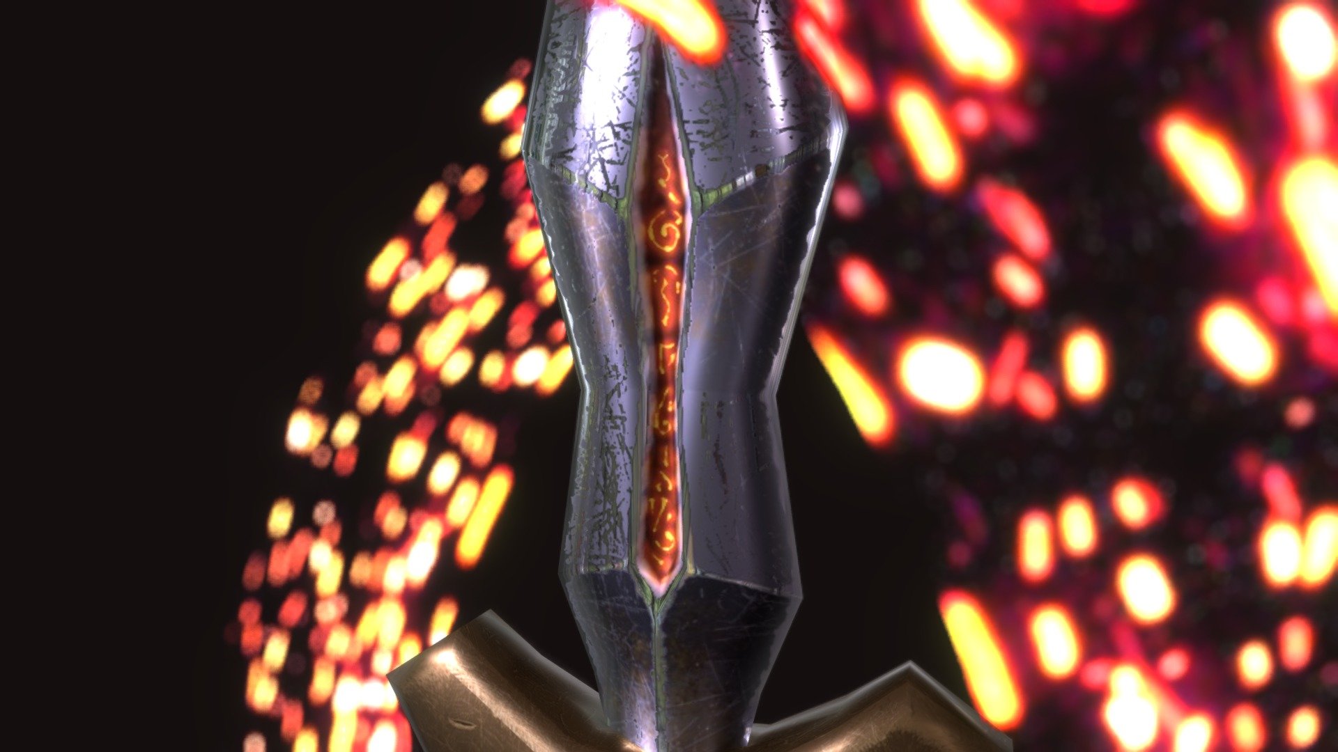 Dagger of Flame - 3D model by ashrafiaadib3 [48af8bb] - Sketchfab