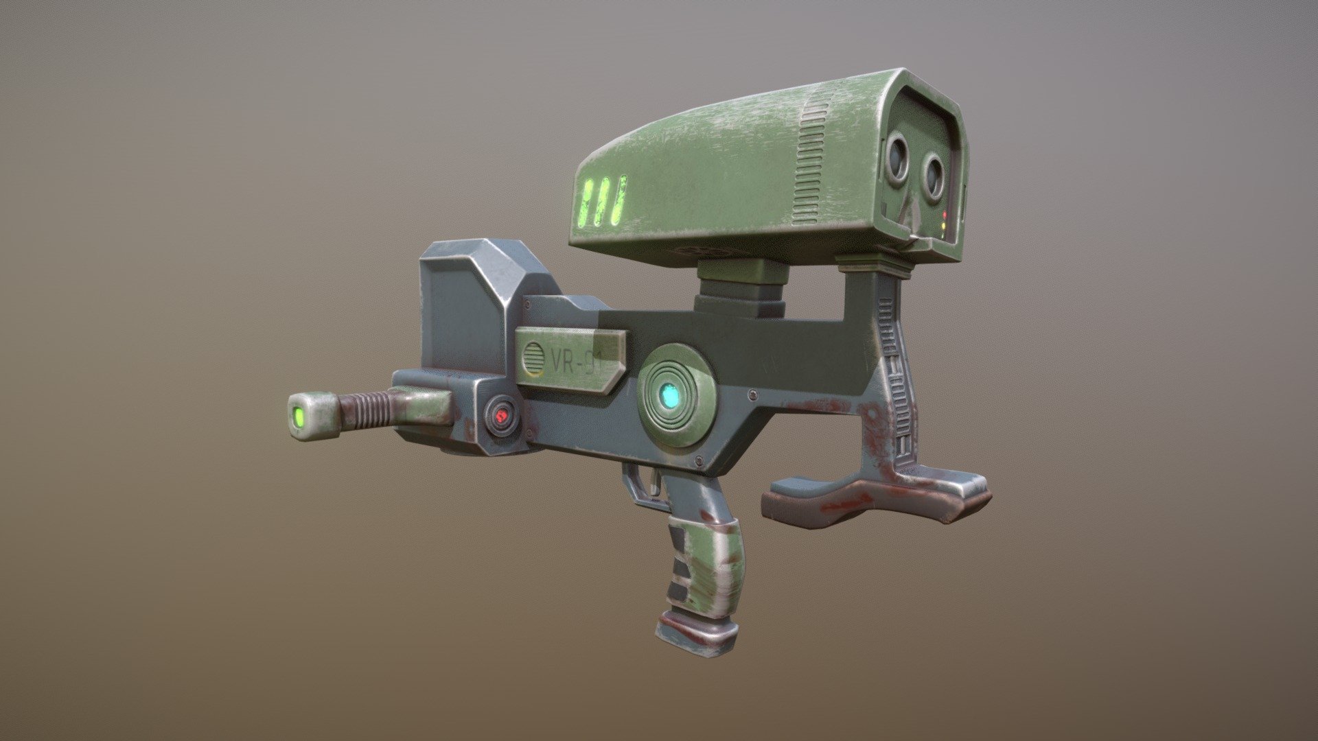VR Gun - 3D model by Kainkun [48b0251] - Sketchfab