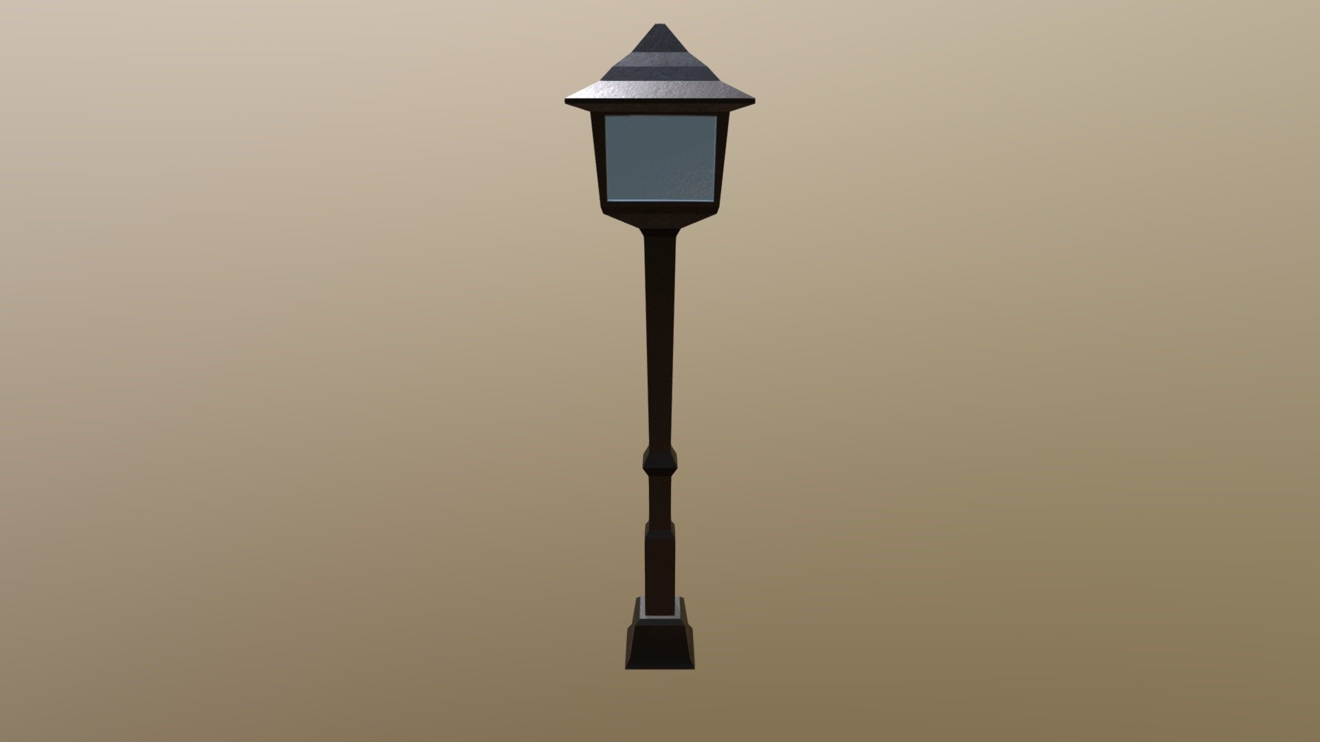 Lamp Post - 3D model by t.huntxo [48b049c] - Sketchfab