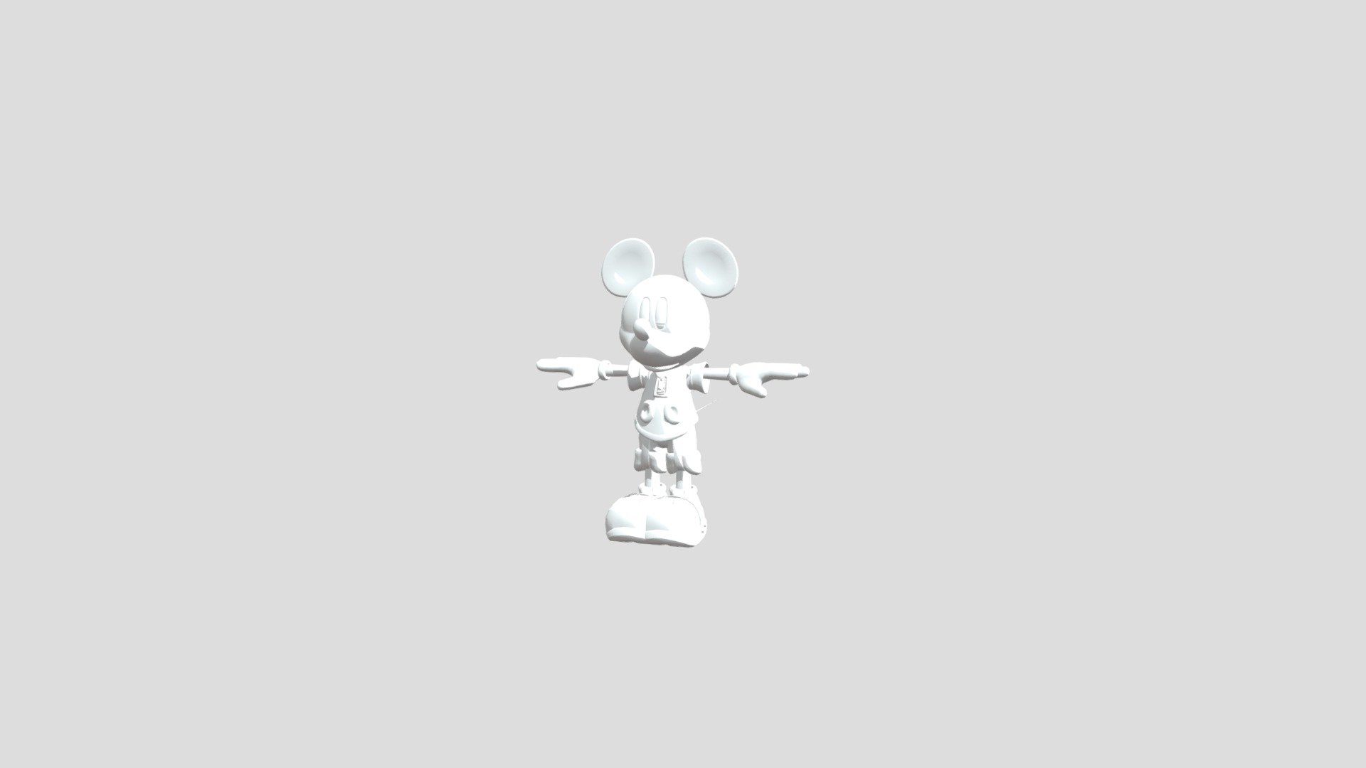 KH CoM Mickey - Download Free 3D model by samuelpitari [48b1b4b ...