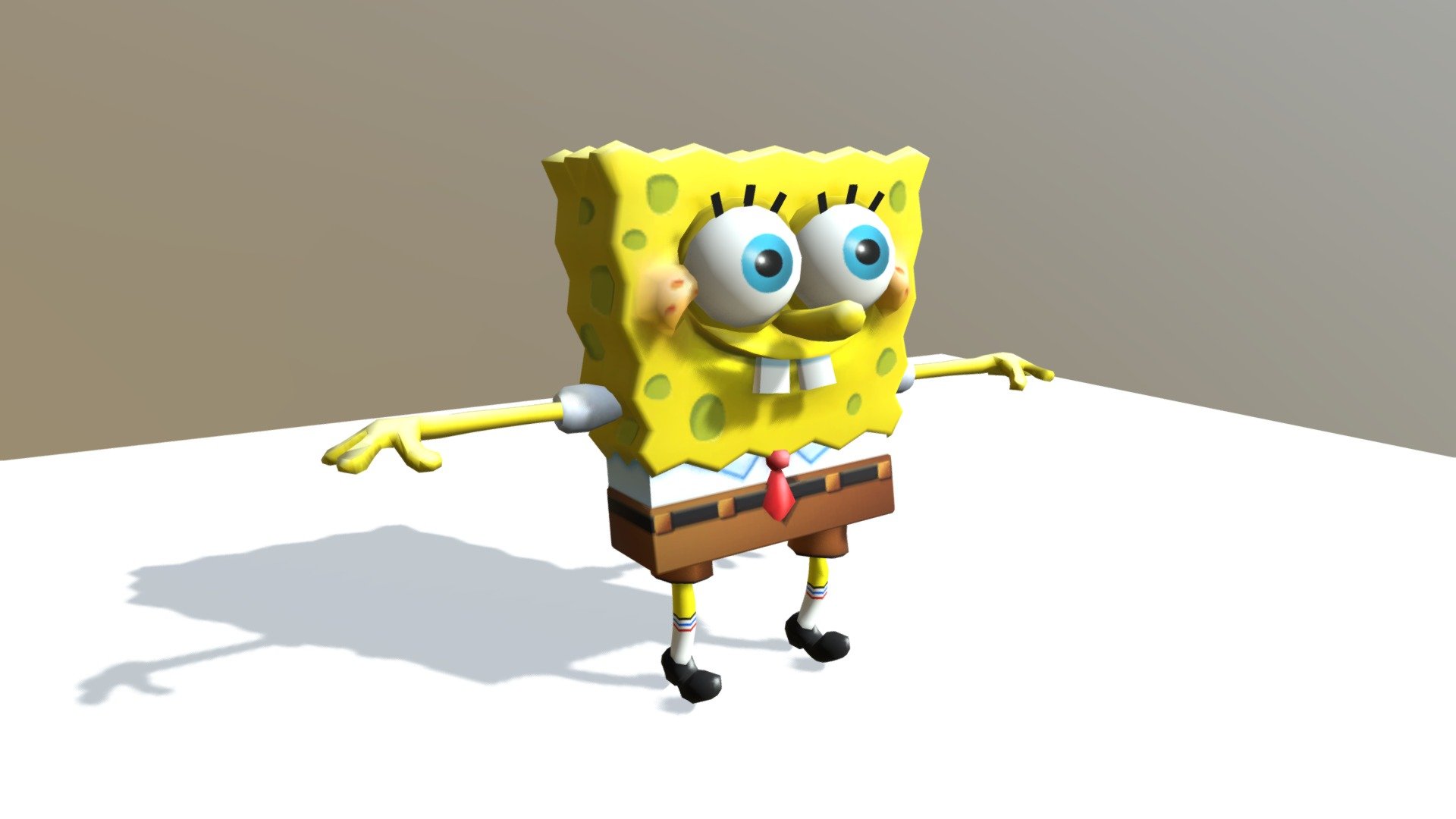 Spongebob smooth like balloon - Download Free 3D model by Gummibar gumy ...