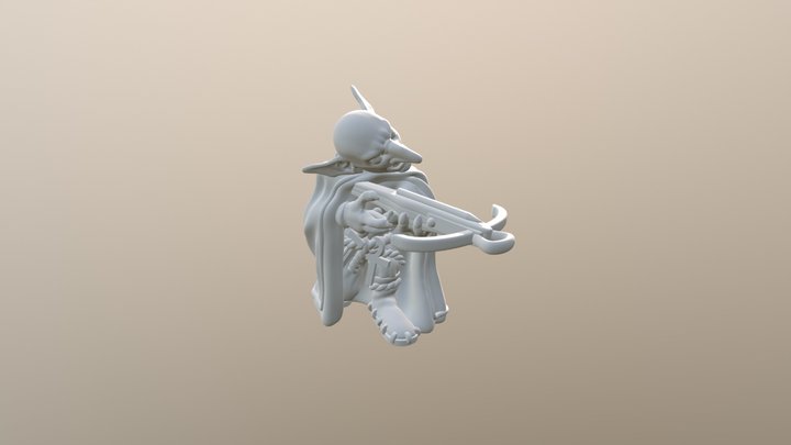Fantasy-dnd-goblin-ranger-model 3D models - Sketchfab