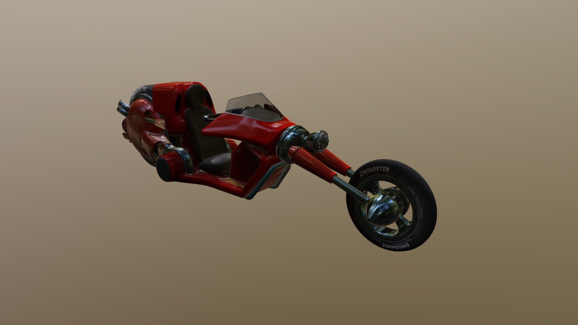 The Roach Bike - 3D model by tessstander [48b3dc8] - Sketchfab