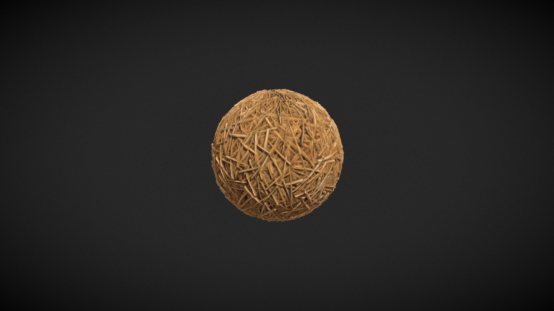 Straw 1 Procedural Material 🌾 - 3D model by Game Piggs (@GamePiggs ...