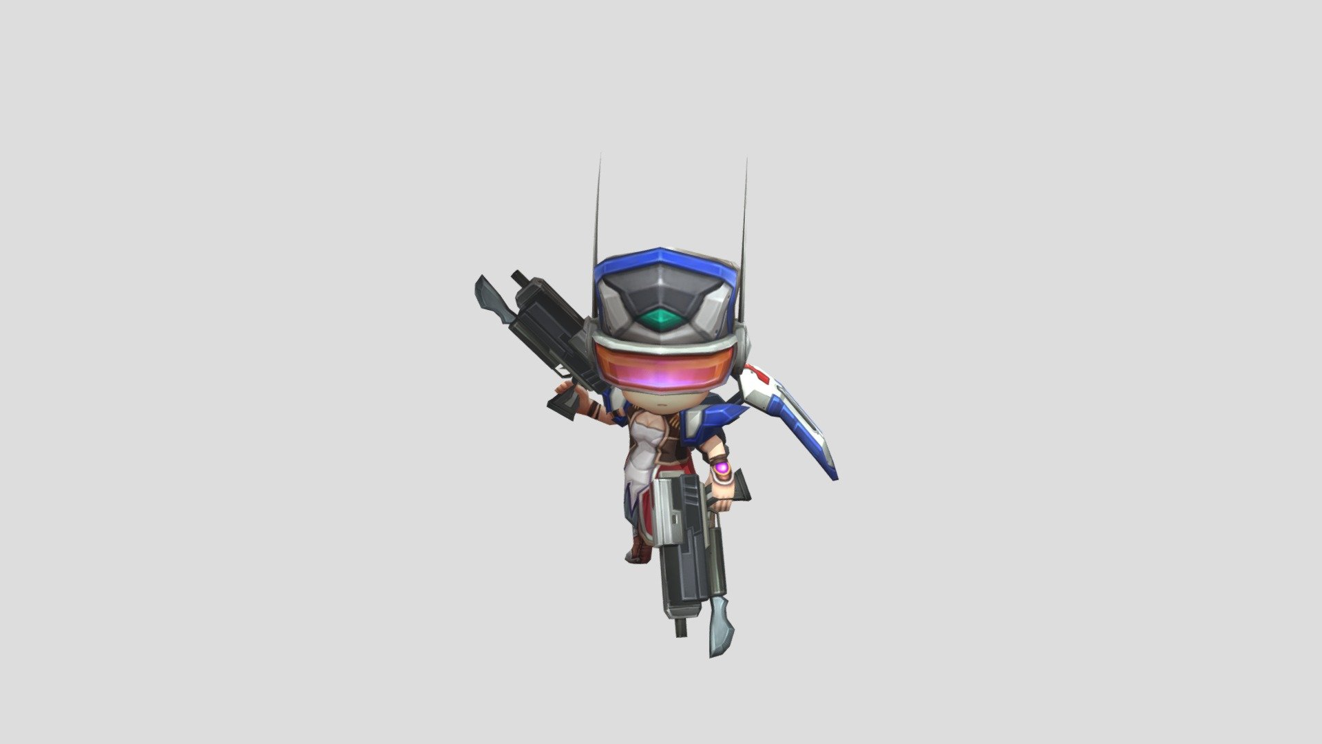 Mp Pc Gunner 06 - 3D model by jjstudio [48b6848] - Sketchfab
