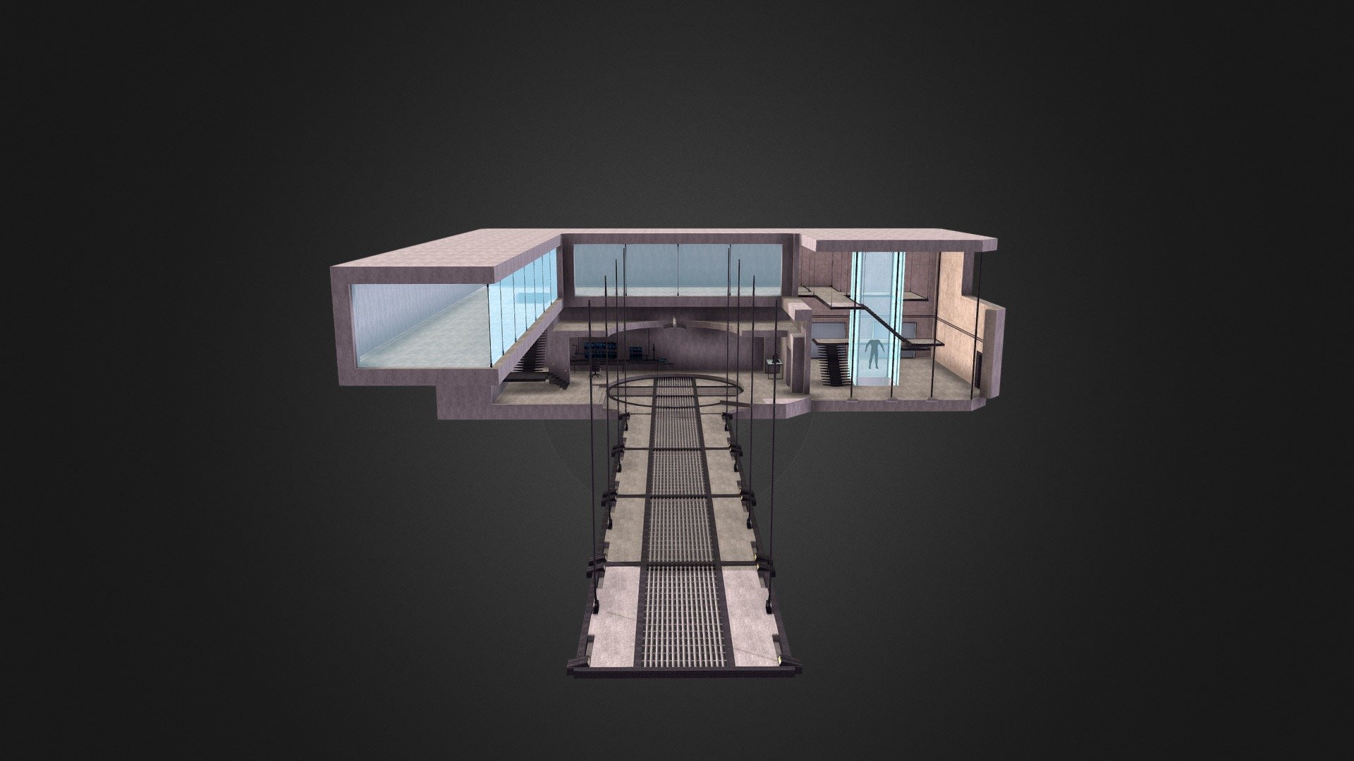 The Batcave BvS - 3D model by Prince Salt (@chilly37) [48b6ad4] - Sketchfab