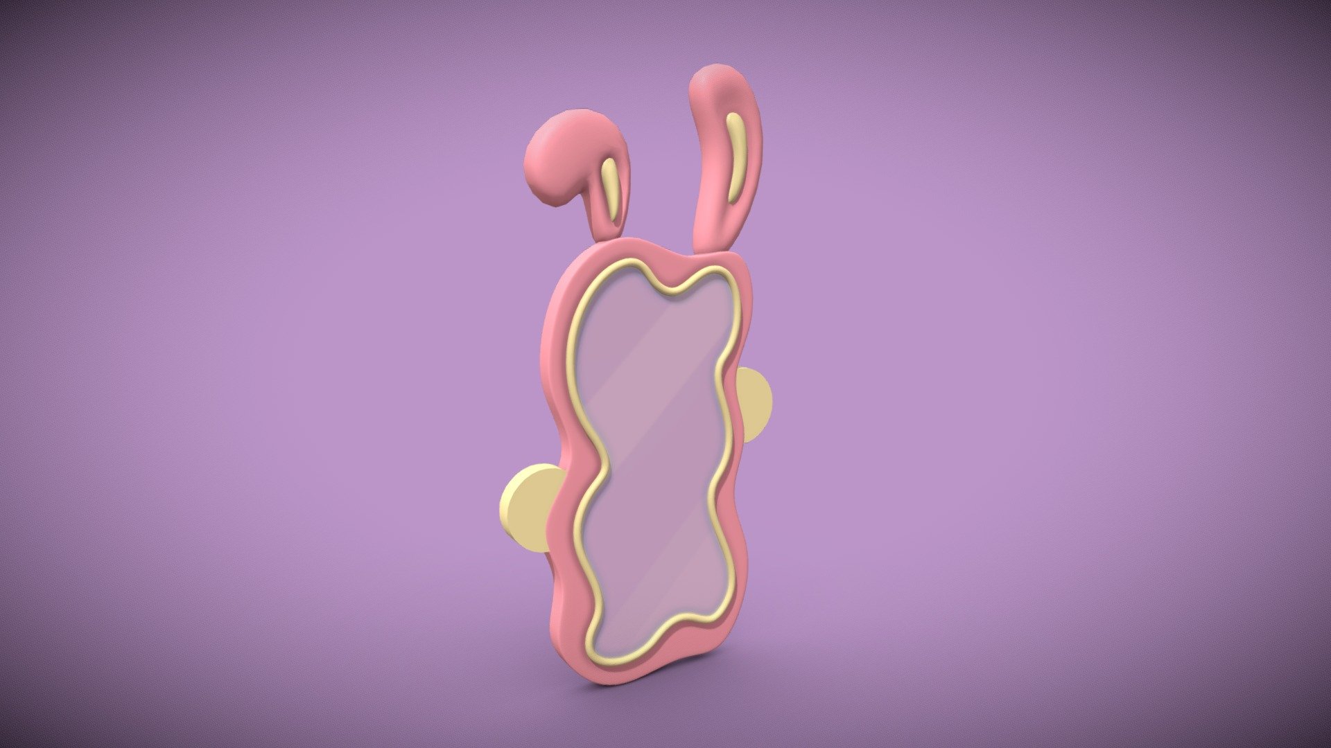 Stylized Bunny Mirror - Buy Royalty Free 3D model by Wings Tech ...