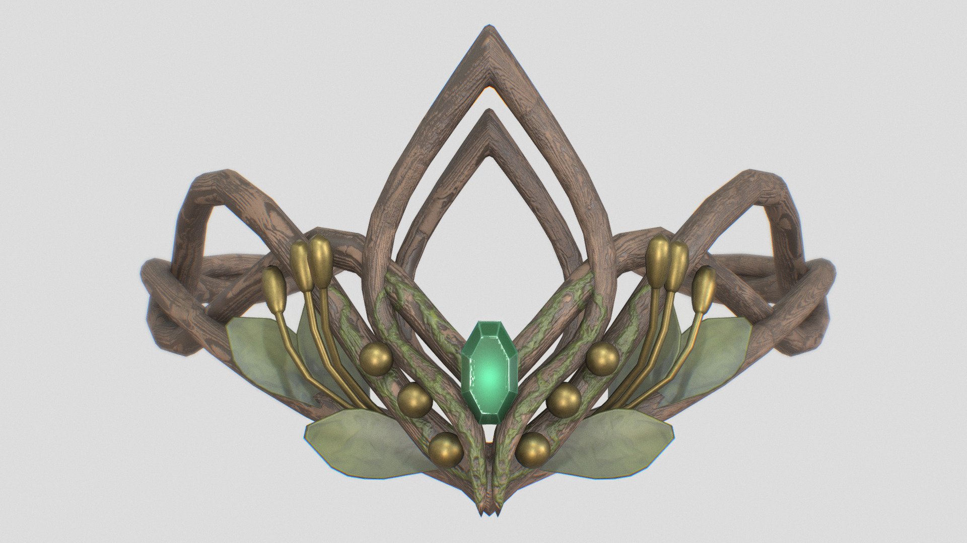 Nature crown - Buy Royalty Free 3D model by Anima Z (@Anima-Z) [48b92fe ...