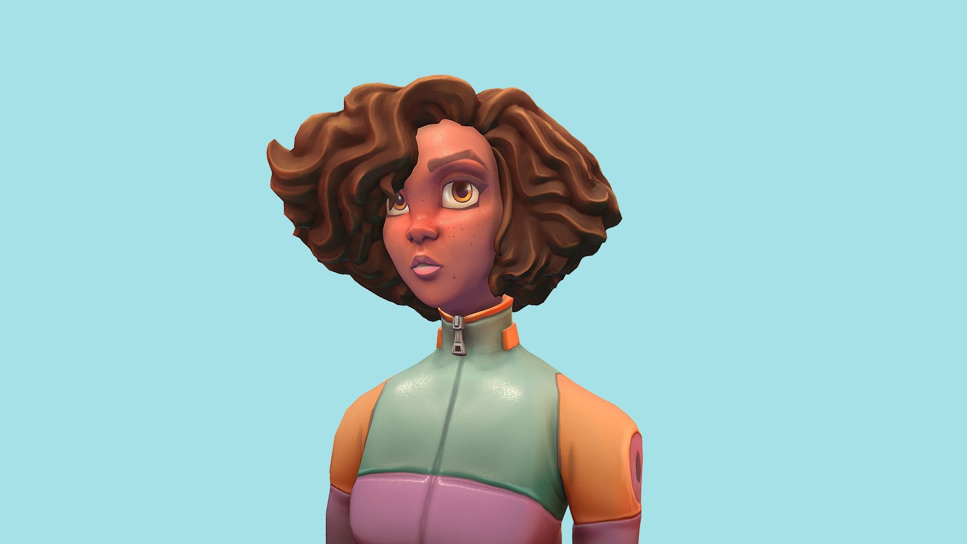 Sasha - 3D model by Ant B-D (@ant_bd) [48b9dcc] - Sketchfab