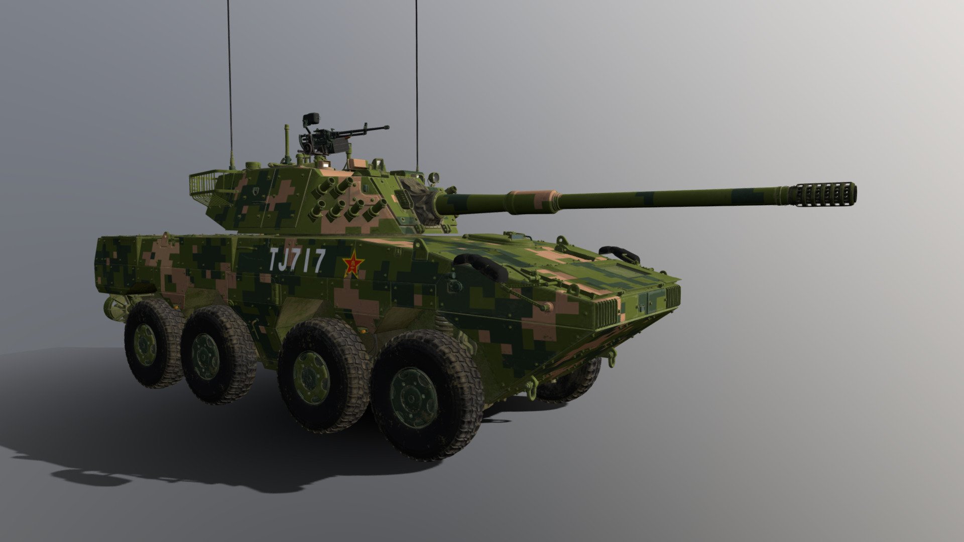 Chinese ZLT-11 - Download Free 3D model by 42manako [48bbc0e] - Sketchfab