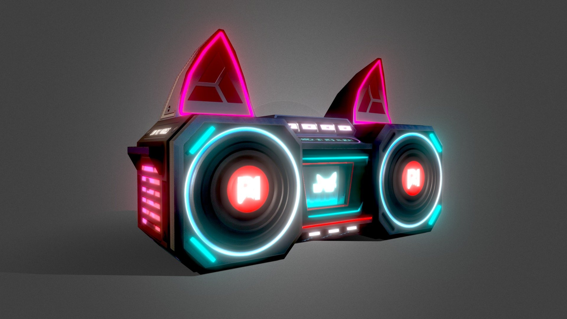 Red Albert Radio | Smart Wearable - 3D model by Low Poly Models ...
