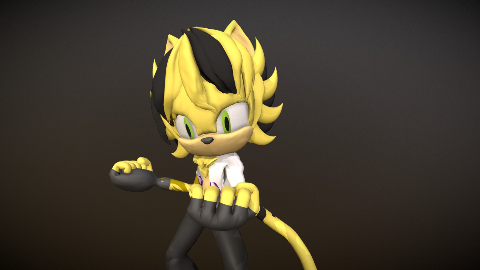 Sharon The Hedgehog Beast - 3D model by WinderBlitz [48c0317] - Sketchfab
