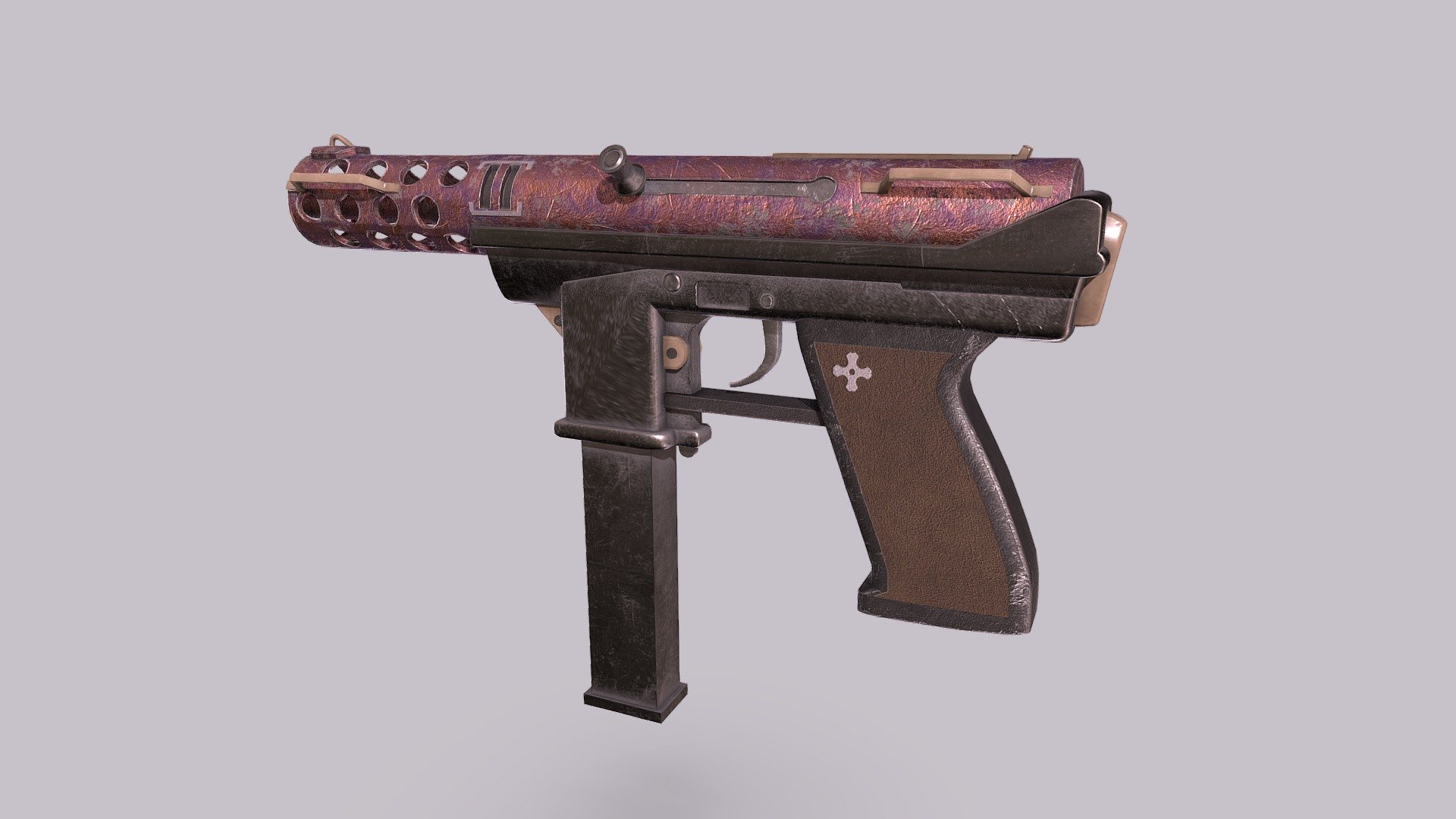 Tec-9 - Download Free 3D model by Atilla Kutluay Erdoğay (@akerdogay ...